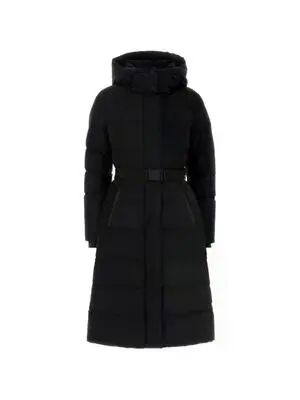 Mackage Coralia-cityz Belted Hooded Coat - Black