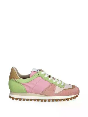 Novesta Marathon Trail Suede-panelled Sneakers - Pink