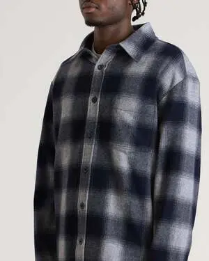 A.p.c. Malaury Check Wool Overshirt In | Size: | Wool/polyamide | End Clothing