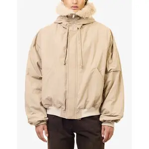 ALEXANDER DIGENOVA Helicopter Wool-trim Cotton Jacket