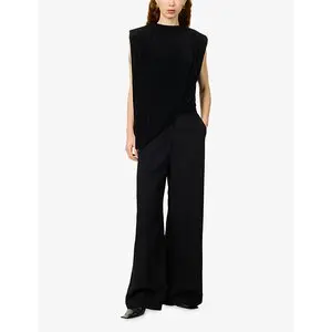 Camilla And Marc Bostan Tailored Straight-leg Woven Trousers