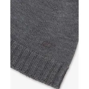 Bottega Veneta Brand-embroidered Wool Beanie