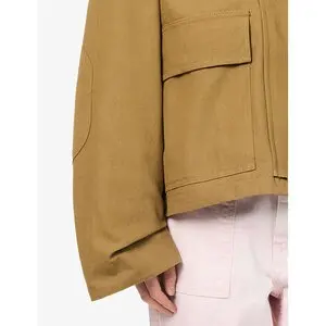 GANNI Canvas Short Barn Cotton Jacket