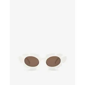 Loewe X Paula's Ibiza G000270x03 Flower-shaped Acetate Sunglasses