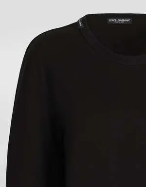 Dolce & Gabbana Jersey T-shirt Collection Black Cotton
