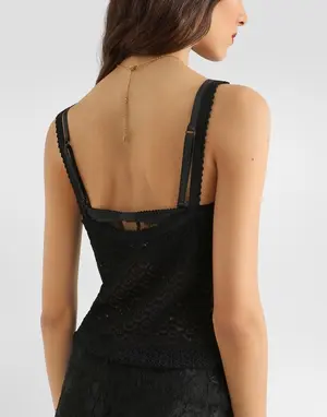 Dolce & Gabbana Lace Top Collection