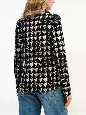Sisley Houndstooth Buttoned Shirt