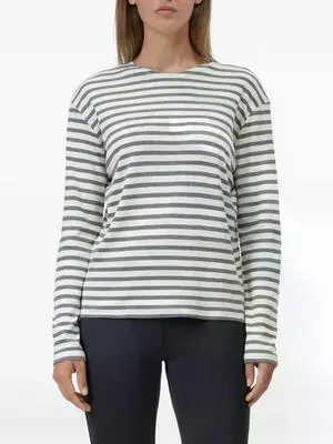Closed Striped Long-sleeve T-shirt - Neutrals