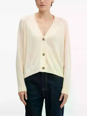 Sisley Oversized Raglan-sleeve Cardigan - Neutrals