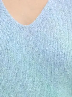MORGAN V-neck Long-sleeved Sweater