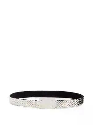 Isabel Marant Étoile Heria Scale-effect Belt - Silver