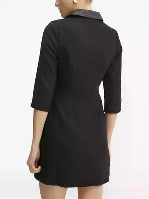 MORGAN Half-button Mini Dress