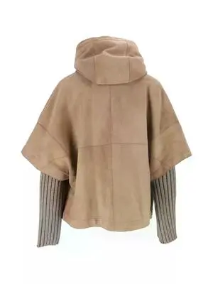 BULLY Hooded Suede Jacket