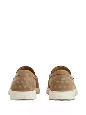 TOD'S Suede Leather Loafers