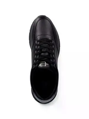 BALDININI Logo-print Leather Sneakers