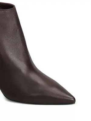 BIANCADI Pointed-toe Rear-zip Ankle Boots