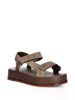Melissa Flowing Touch-strap Platform Sandals
