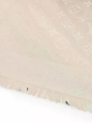 LOUIS VUITTON 2017 Monogram Scarf - Neutrals
