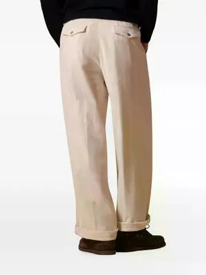 BALLANTYNE Corduroy Wide-leg Trousers
