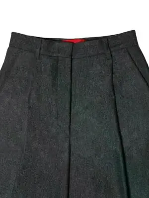 THELATEST Pressed-crease Wide-leg Trousers