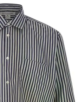 Comme Des Garçons Vertical-stripe Cotton Shirt