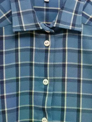 BASERANGE Bent Plaid-check Shirt