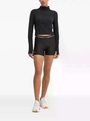Under Armour Zip Long-sleeve Top - Black