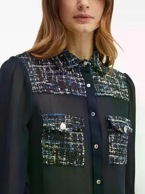 MORGAN Buttoned Chest-pocket Shirt