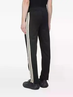 Palm Angels Logo-embroidered Side-stripe Track Pants