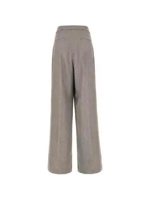 PT TORINO Pleated Wide-leg Trousers