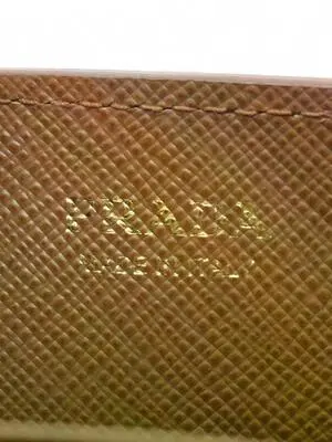 Prada 2010s Saffiano Leather Cross Body Bag
