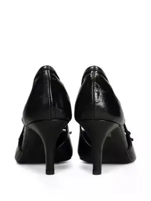 BIANCADI Bow-detail Cutout Pumps