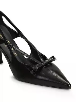 BIANCADI Bow-detail Cutout Pumps