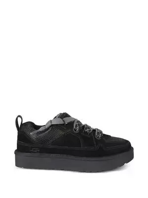 UGG Lo Lowmel Round-toe Low-top Sneakers - Black