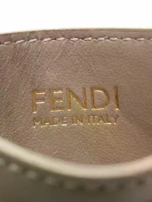 Fendi 2020s Ff Leather Card Case
