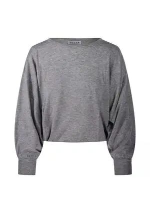 OSCAR THE COLLECTION Dropped-shoulder Crew-neck Sweatshirt - Grey