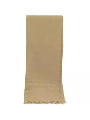 Destin Fringed Cashmere Scarf - Neutrals