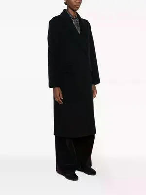 FORTE_FORTE Peak-lapel Single-breasted Coat