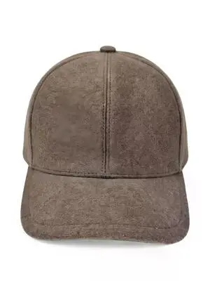 Fedeli Land Felt Baseball Cap - Brown