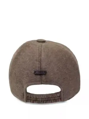 Fedeli Land Felt Baseball Cap - Brown
