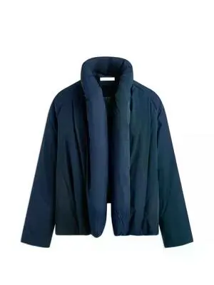 Liviana Conti Padded Shawl-collar Jacket - Blue