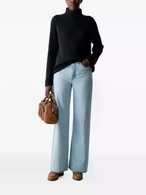 Marc O'polo Ribbed-knit Raglan-sleeve Sweater