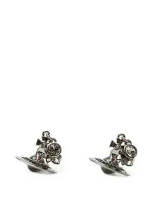 VIVIENNE WESTWOOD New Petite Orb Earrings - Silver