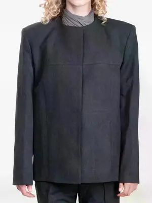 ENTIRE STUDIOS Oblong Tailored Blazer - Grey