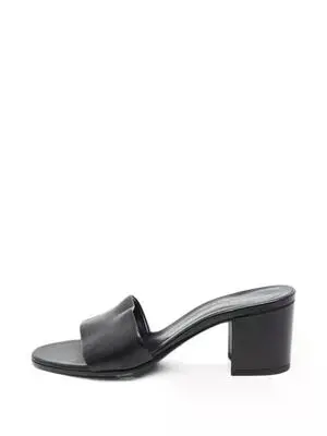 COMMON PROJECTS Block Heel Slide Sandals - Black