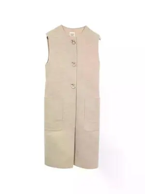 Hermès 2010s Cashmere Gilet - Neutrals