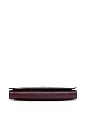 Gucci 2016-2026 Calfskin Soho Disco Clutch Bag - Red