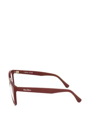 Max Mara Cat-eye Frame Glasses - Red