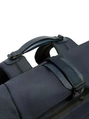 PIQUADRO Quilted-panel Roll-top Backpack