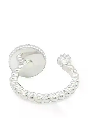 Dior 2010s Rose Des Vents Diamond Ring - Silver
